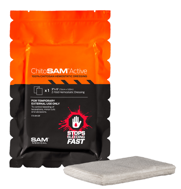Chito SAM 100 Active 3"x 6' Z-Fold Case of 15 – BloodstoneDivision