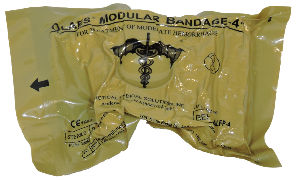 OLAES® MODULAR BANDAGE 4" FLAT PACK – BloodstoneDivision