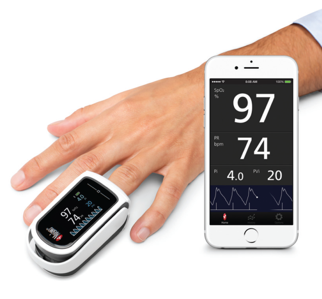 MightySat™ Rx Fingertip Pulse Oximeter With Bluetooth LE ...