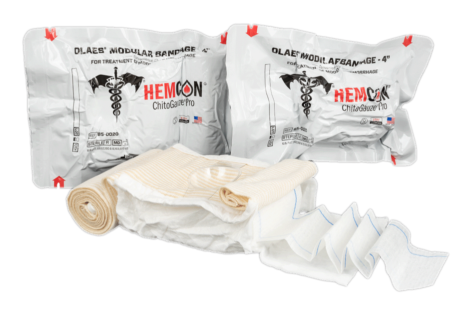 The OLAES® Hemostatic Bandage (HemCoN) FLAT PACK – BloodstoneDivision